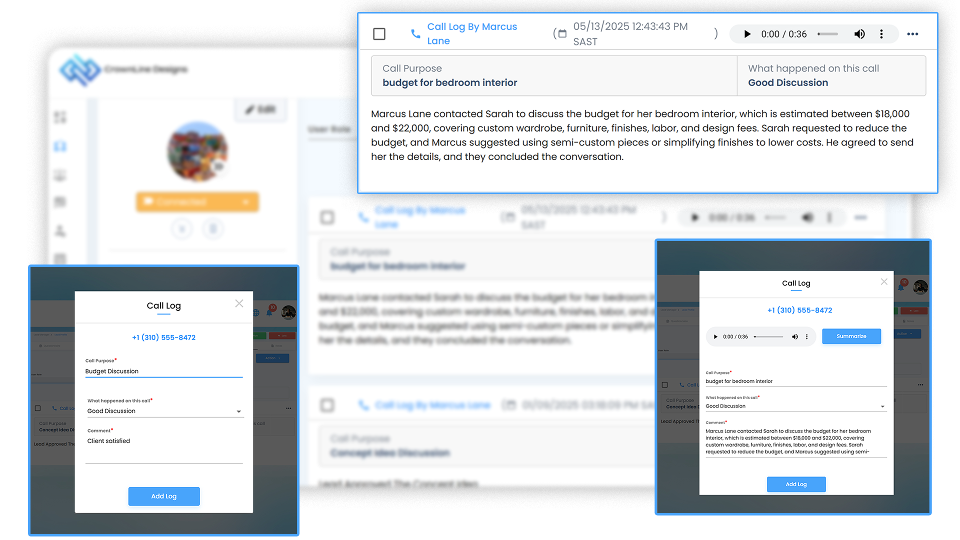 Project Call Log Software for Construction & Design Firms | IntoAEC